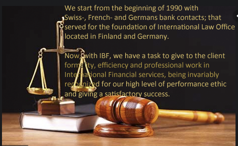 IBF – BUSINESS & FINANCE. International advisers in Financial, Business ...
